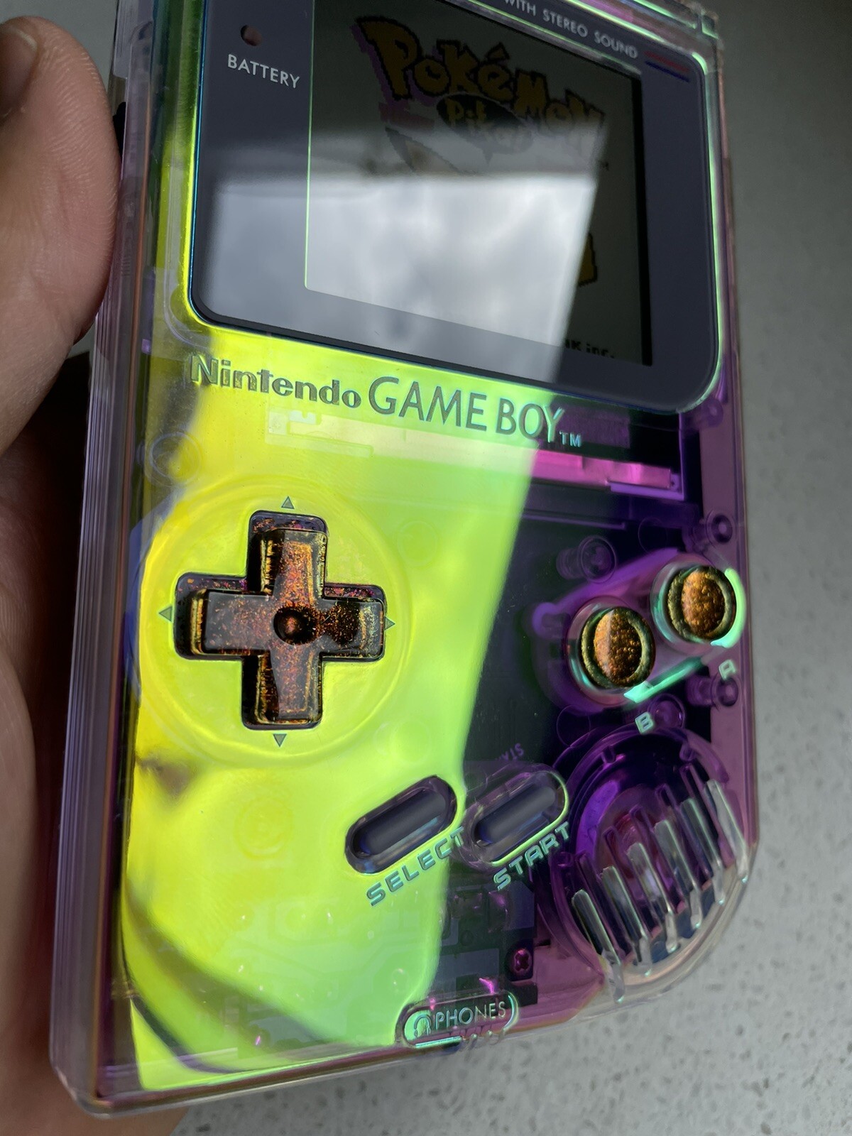 Nintendo Gameboy DMG Game Boy BACKLIT IPS V2 LCD Play It Loud ...