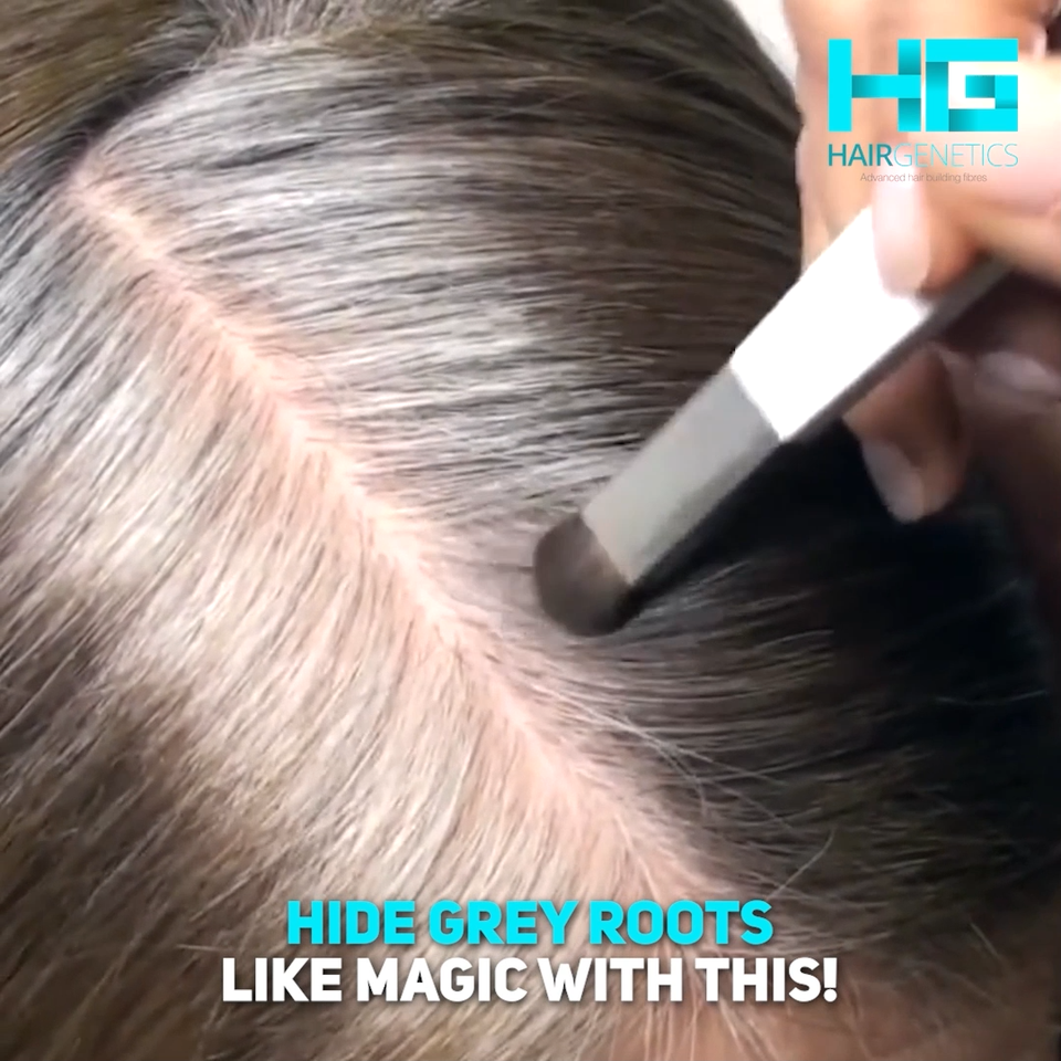Hair Genetics Root Cover Up Hide Your Grey Hairs Roots and Fill in ...