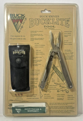 BUCK USA-BUCK LITE TOOL 355-MULTI TOOL-w/ CUSTOM SHEATH-RETIRED ...