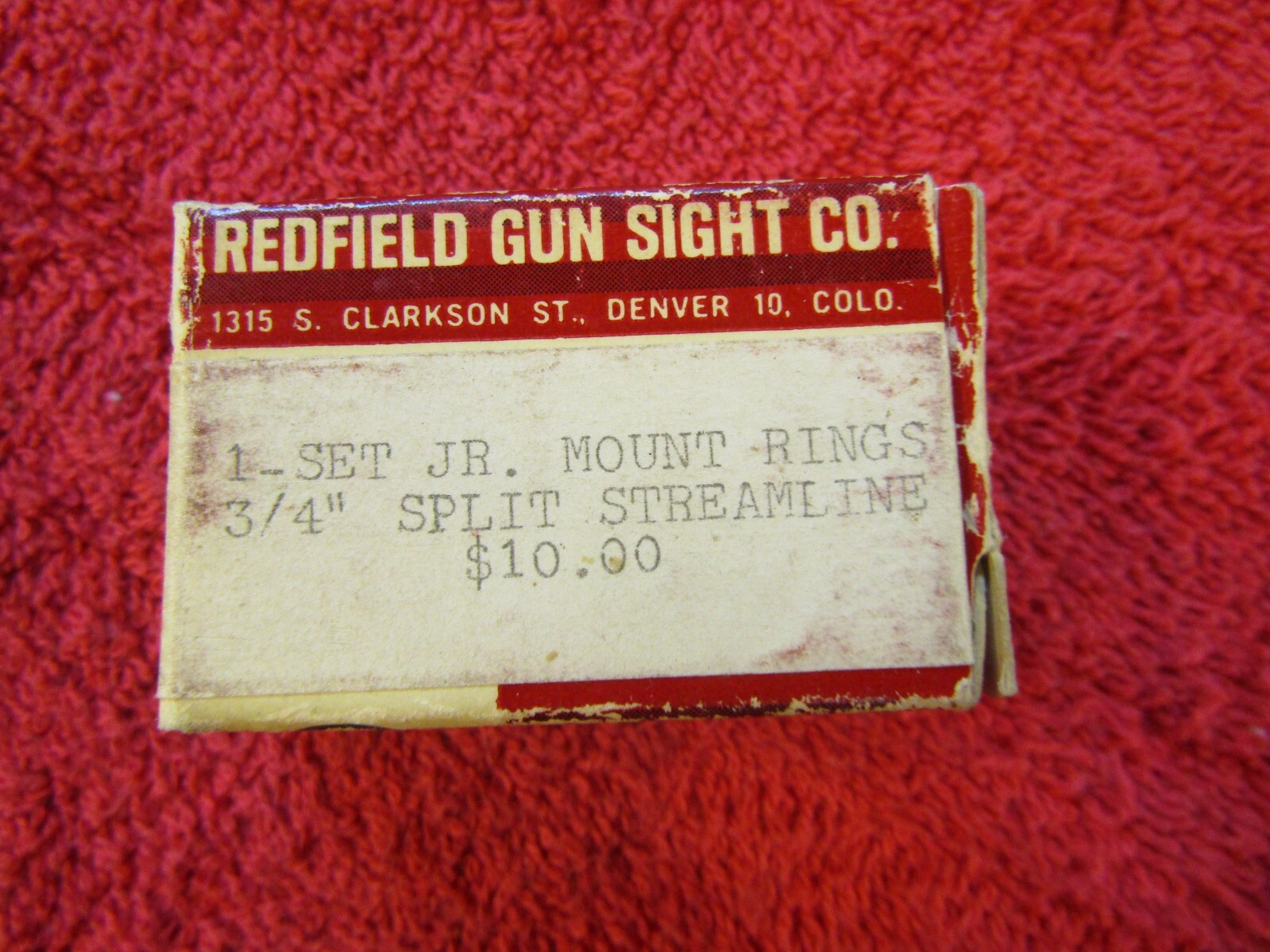 3/4" Redfield JR Streamline Rifle Scope Rings NOS | eBay