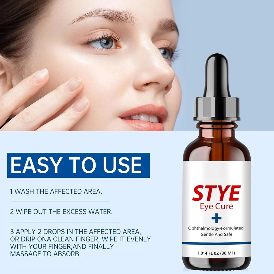 Stye Eye Treatment, Natural Stye Relief Serum for Styes, Chalazions and ...