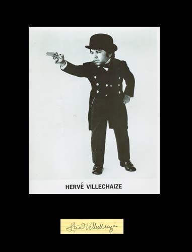 HERVE VILLECHAIZE (+) 007 JAMES BOND AUTOGRAPH NIK NAK MAN WITH THE ...