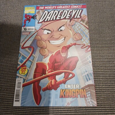 DAREDEVIL #6 ~ BENJAMIN SU MARVEL 97 VARIANT COVER! ~ MARVEL COMICS ...