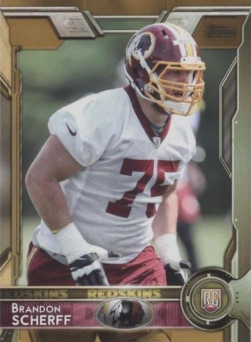 2015 Topps - Rookie Brandon Scherff #457 Gold /2015 (RC) for sale ...