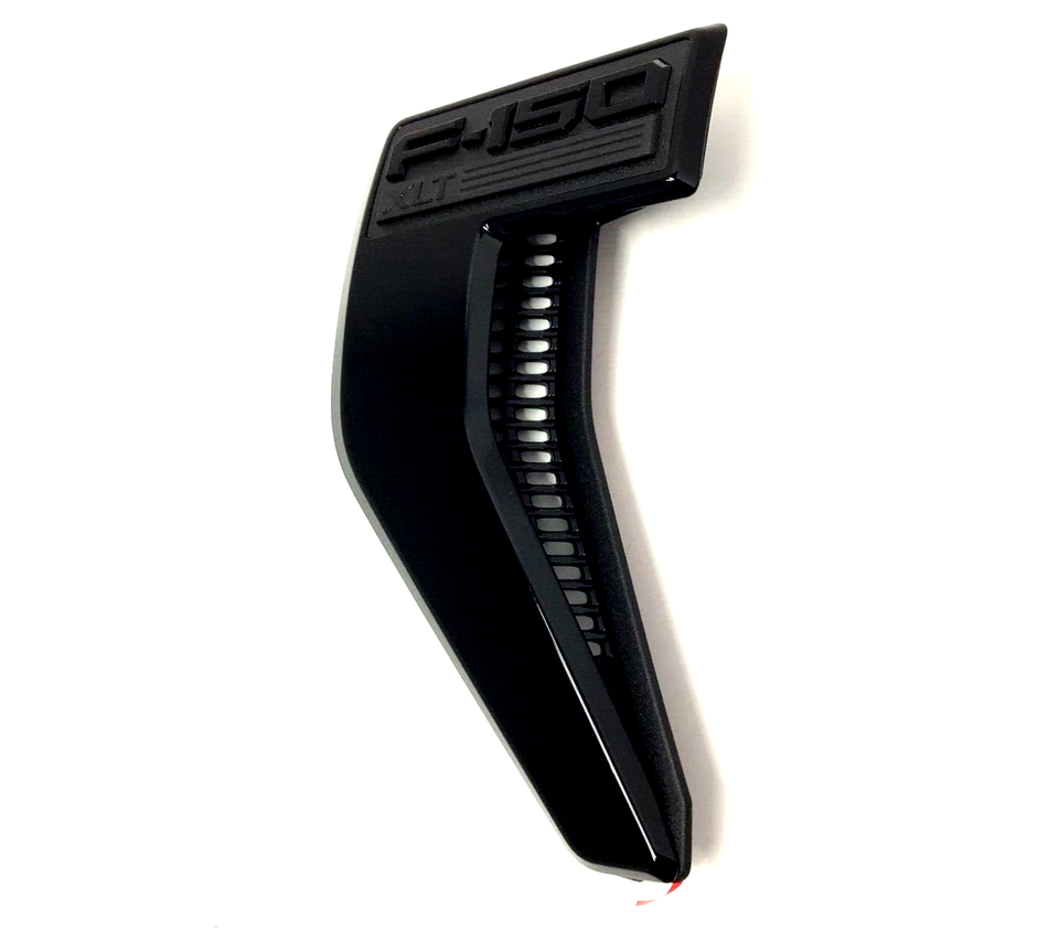 2022-2024 Ford F-150 XLT Driver Side Fender Vent Black Emblem ...