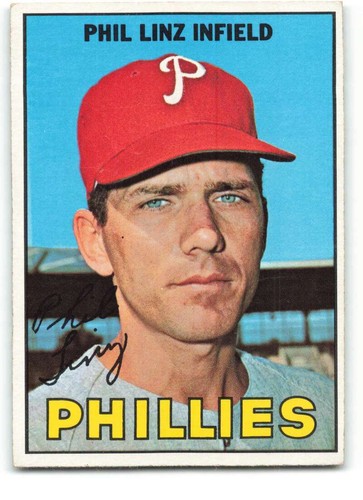 1967 Topps #14 Phil Linz EX/NM Phillies ID:328607 | eBay