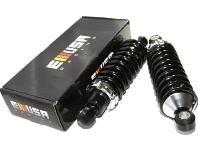 Street Rod Rear Coil Over Shocks Set Pair 200 Pound Springs Black ...