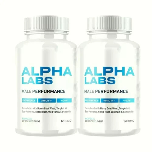 2-Pack Alpha Labs Max Performance Supplement AlphaLabs Pills - 120 ...