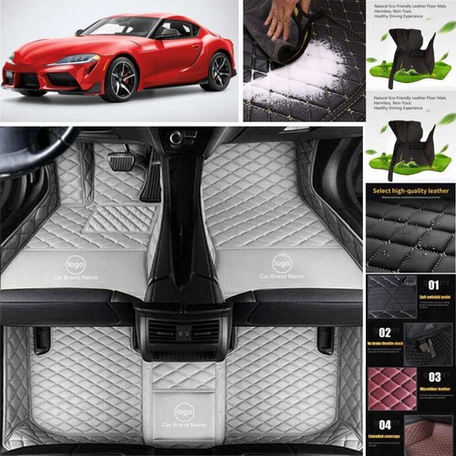 For Toyota Supra Car Floor Mats All Weather Auto Custom Cargo Liners ...