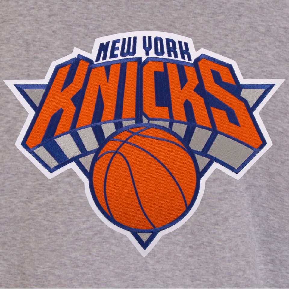 NBA New York Knicks Reversible Full Snap Fleece Jacket Embroidered ...
