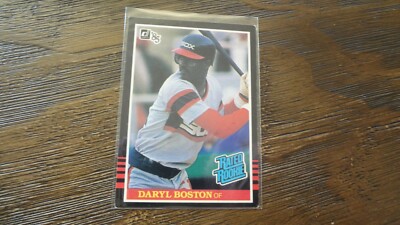 1985 DONRUSS DARYL BOSTON RATED ROOKIE # 33 BASEBALL CARD | eBay