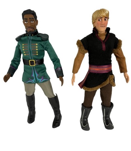 Disney Store Kristof & Lieutenant Mathis Frozen 2 Dolls. | eBay