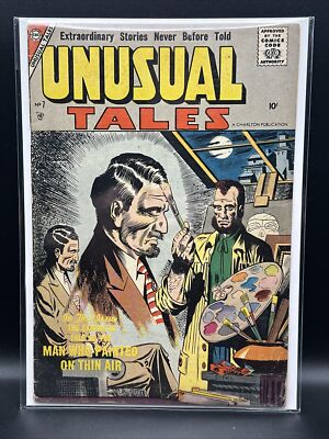 UNUSUAL TALES #7 Charlton 1957 - Steve Ditko & Bill Molno Art (4.0) | eBay