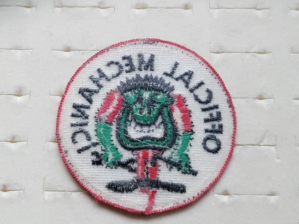 Vintage NOS Patch Official Mechanic Shirt Jacket Hat | eBay