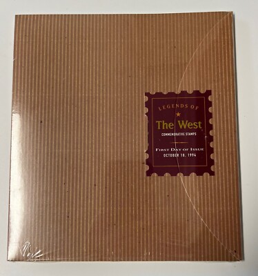 Mint Unopened Complete Set 1994 Legends of the West Stamps First Day ...