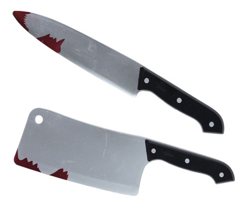 Halloween Horror Bloody Kitchen Knife Cleaver Fancy Dress Michael Myers Jason | eBay UK