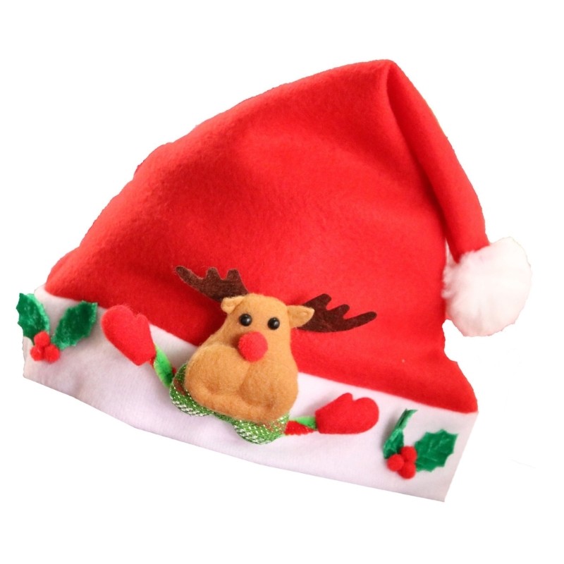 Lovely Holiday Christmas Hats Funny Shape Christmas Hats Adjustable ...