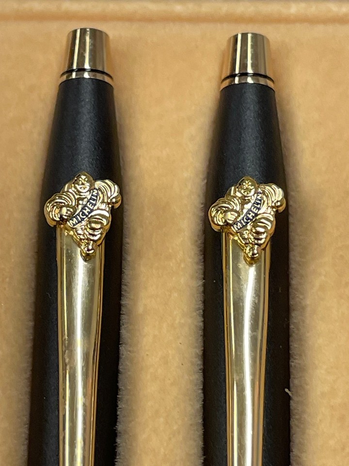 Michelin Man "Bibendum" Pen and Pencil set from Cross | eBay