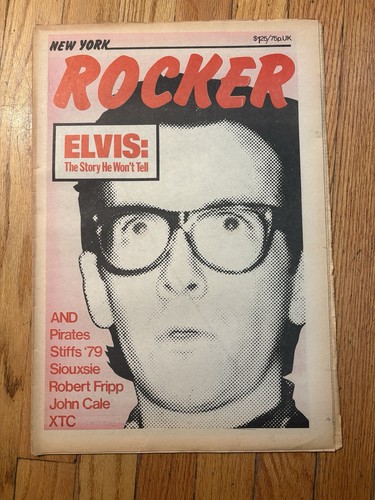 New York Rocker Magazine # 17 Elvis Costello Pirates John Cale | eBay
