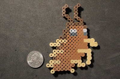 Dancing Cockroach Perler Bead Art | eBay