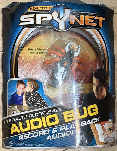 SpyNet Audio Bug NIB Record & Play Back by Real Tech | eBay