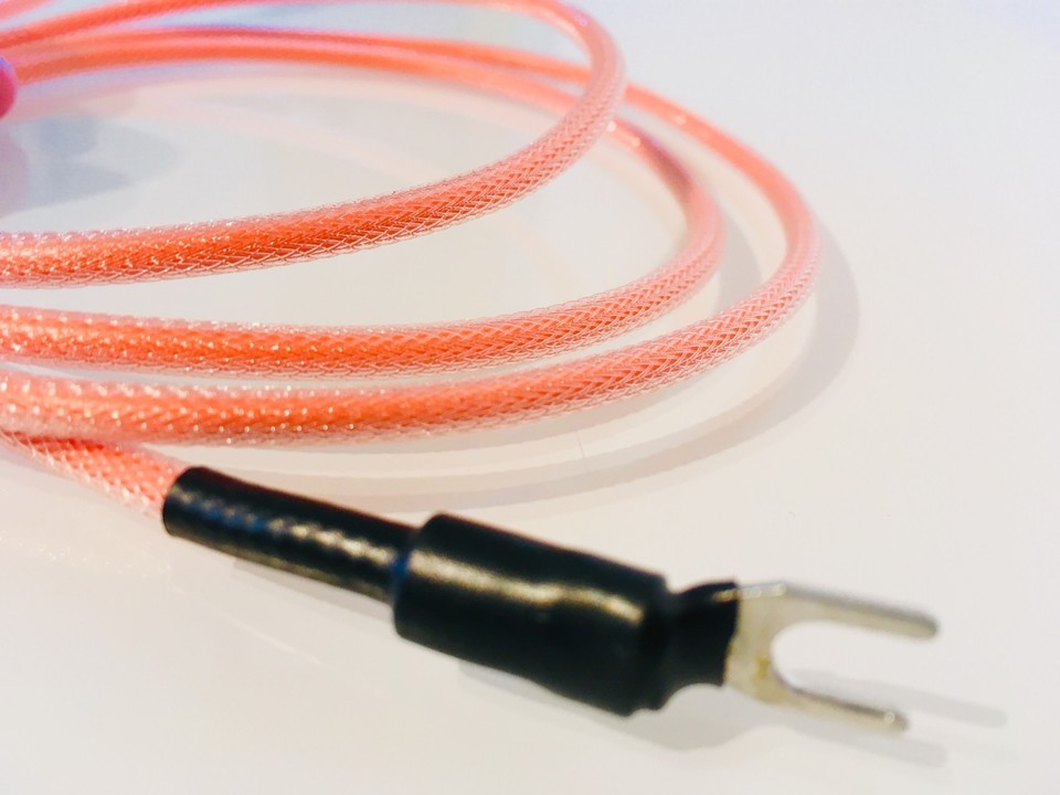 Audiophile Turntable Phono Ground Wire 18AWG w/Spade Connectors (Colors ...