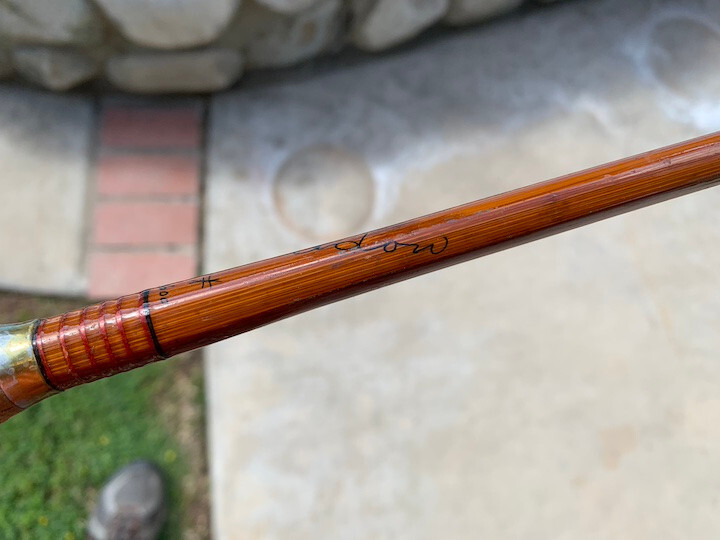 Vintage Heddon # 600 2 Pc. Bamboo Casting Rod 4' 8" 1940's | eBay