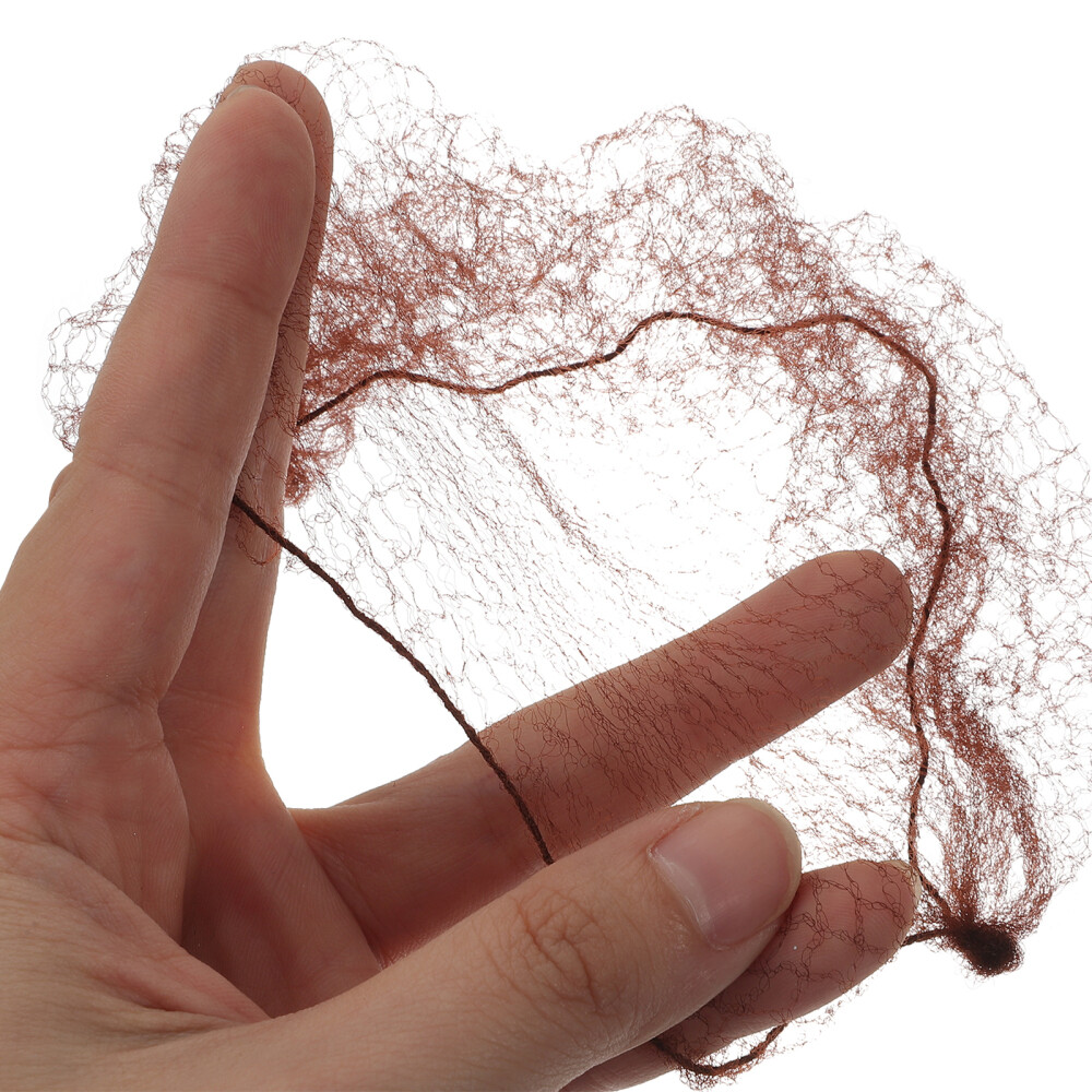 50 Pcs Fitness Man Curlers Hair Net Bun Nets for Women Sleeping | eBay