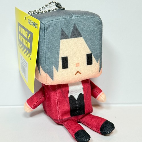 Miles Edgeworth Ace Attorney plush keychain - VOXENATION Capcom ...