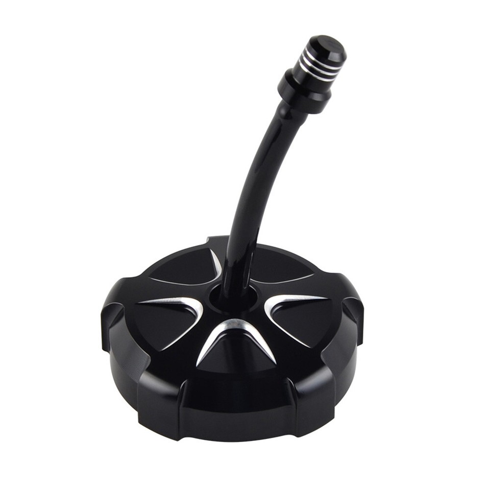 CNC Keyless Fuel Gas Tank Cap + Vent For Suzuki RMZ RM 85 125 250 450 ...