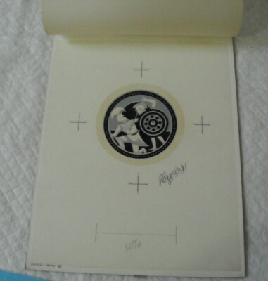 RARE 1970s Franklin Mint Original Book Art Illustration Production ...
