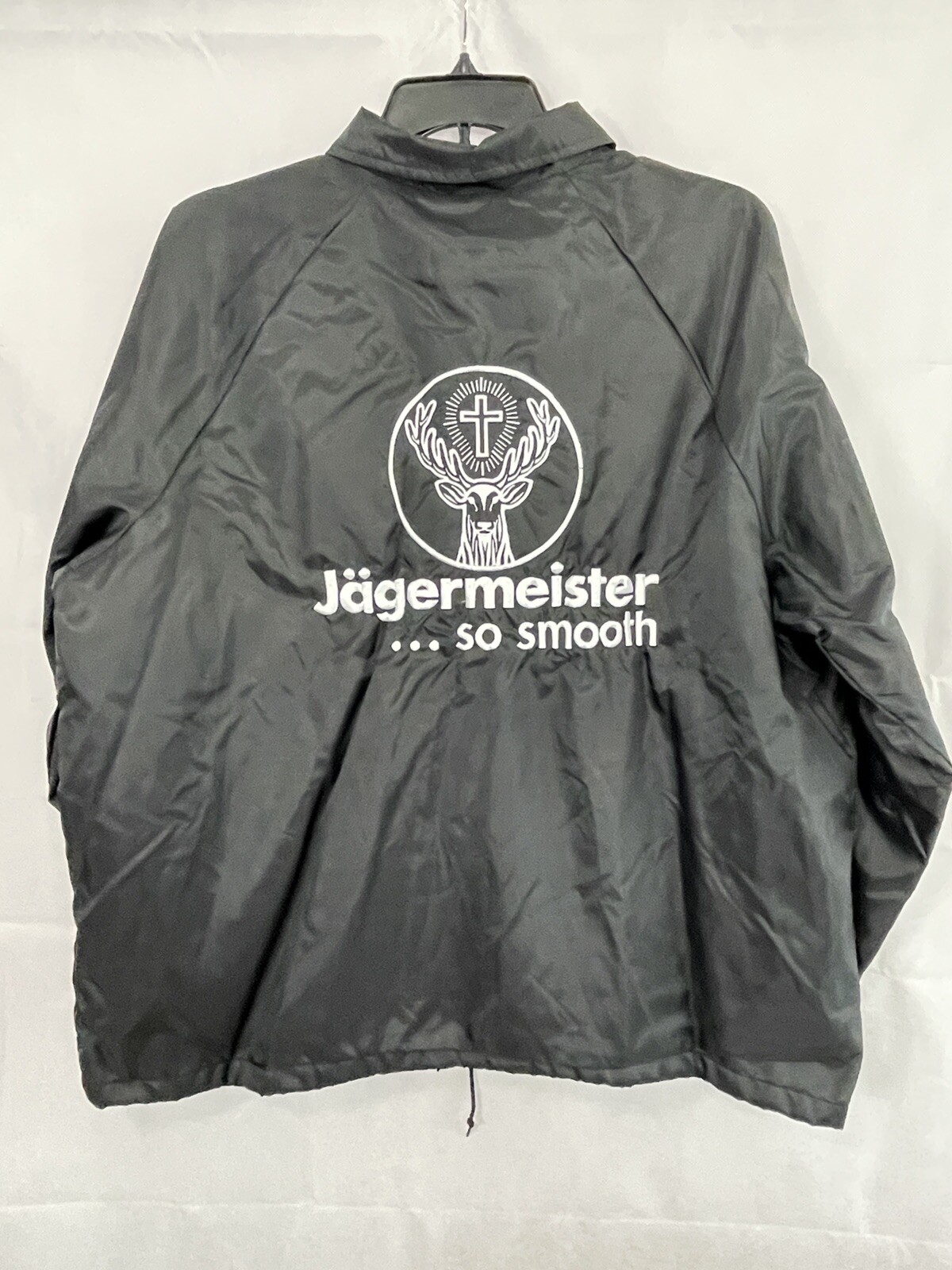 Vintage Jagermeister So Smooth Nylon Jacket Lined Men… - Gem