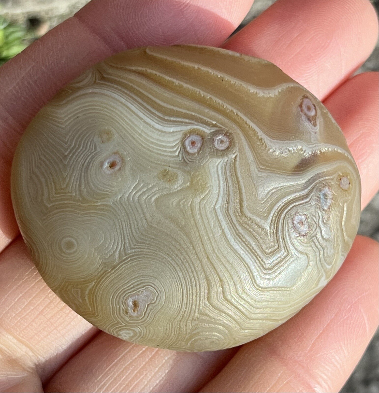 47*41*18mm natural china Yangtze river agate UNPOLISHED Yuhua Rocks 50g ...