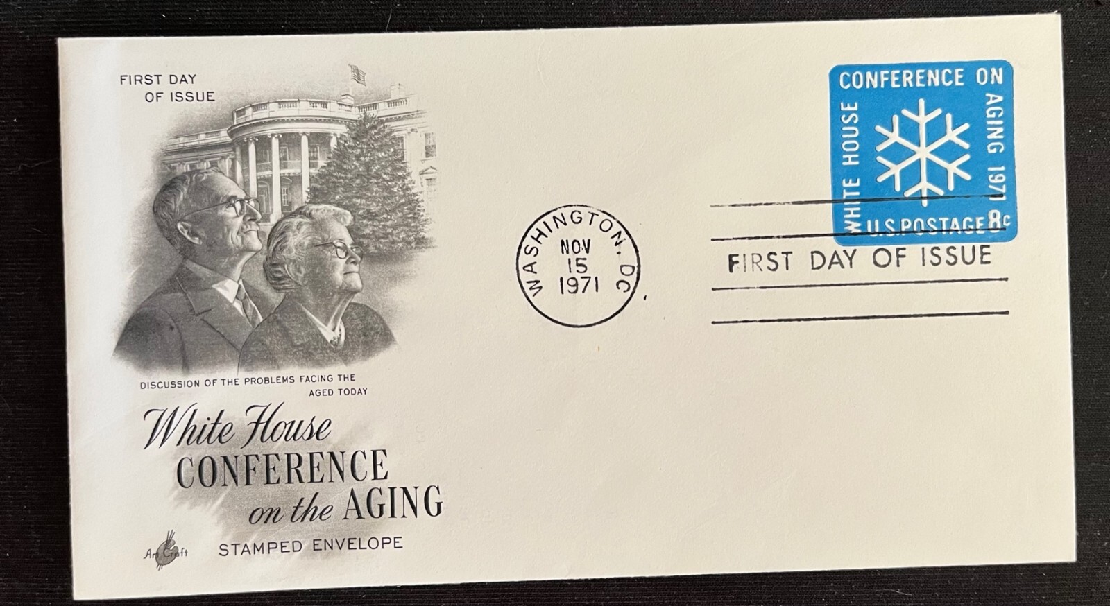 US FDC #U564 Conference on Aging 1971 Unaddressed and Unsealed. | eBay