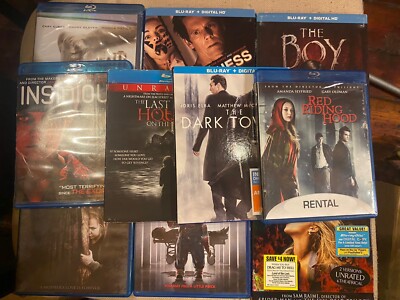 Lot Of 10 Blu Ray Horror Movies | eBay