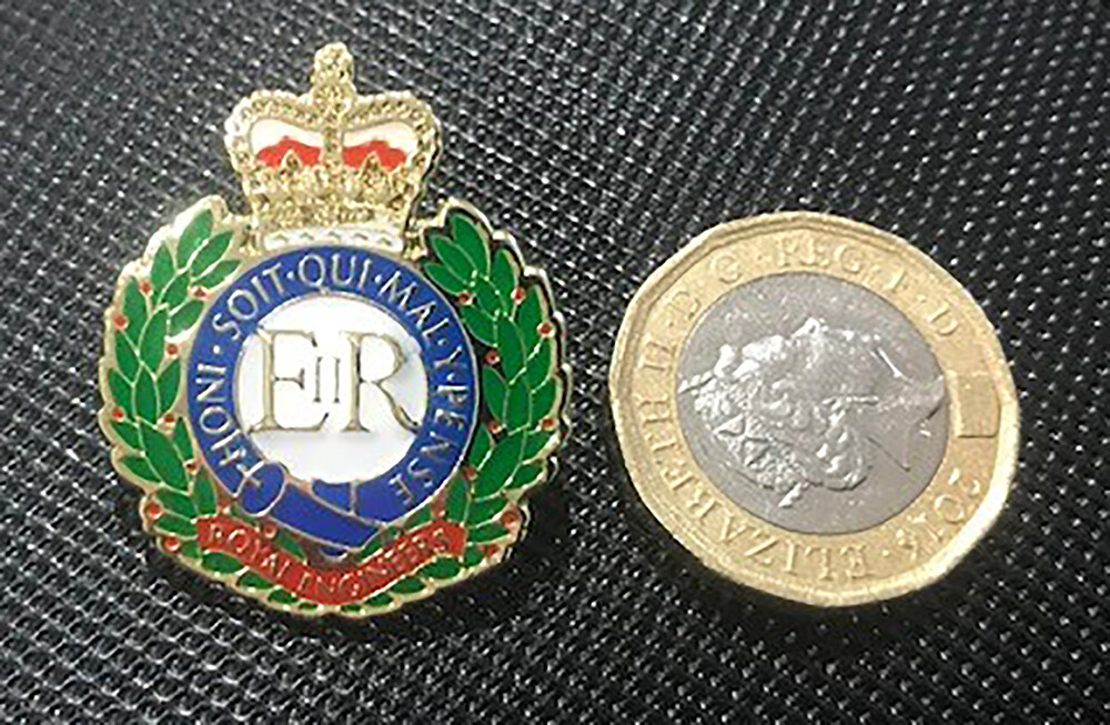 ROYAL ENGINEERS PIN BADGE, SAPPER, ARMY, MILTARY (PB108) VETERAN ...