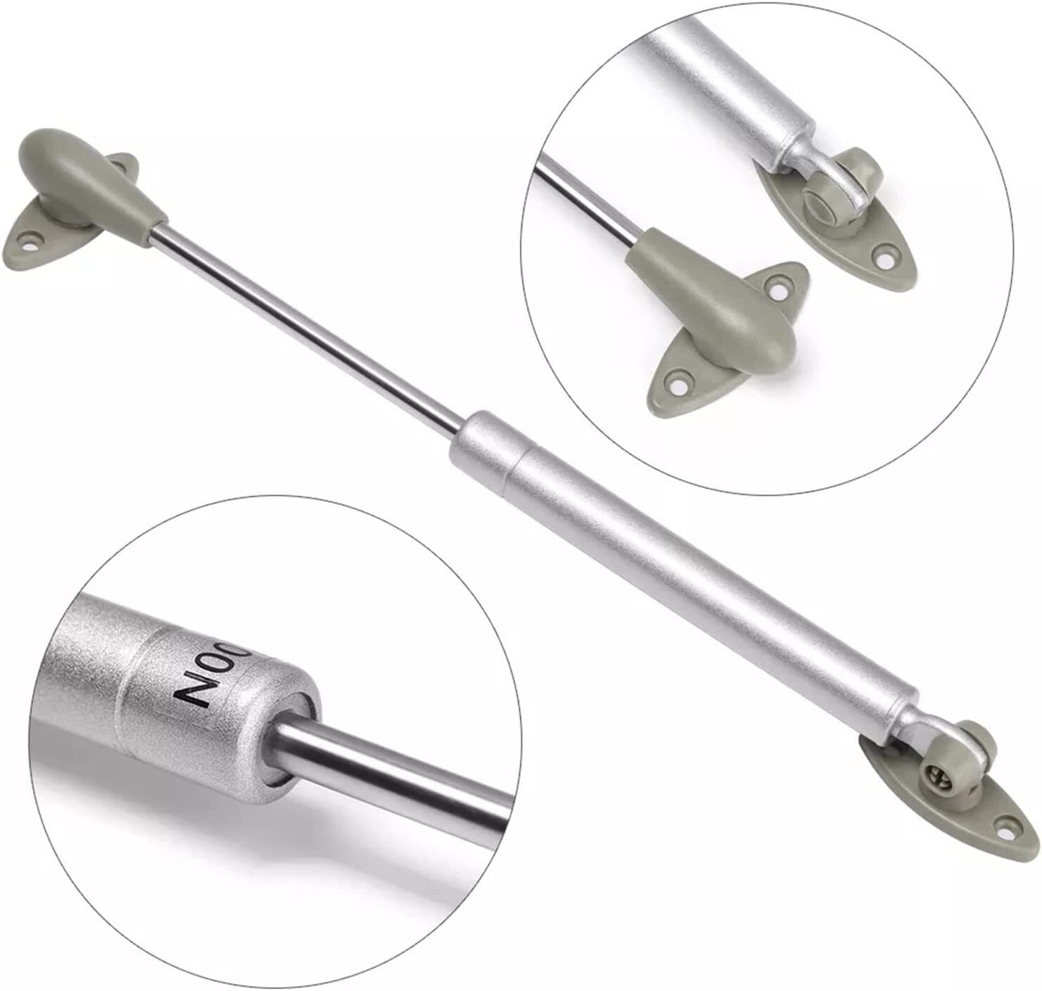 2Pcs Cabinet Door Hinge Lift Up Support Hydraulic Gas Spring Lid Flap ...