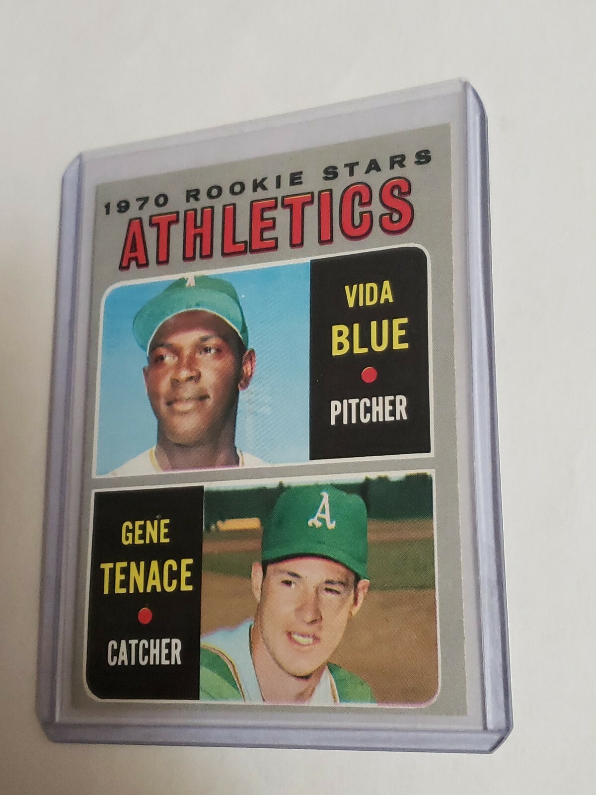 High Grade Vida Blue 1970 Topps Rookie Card #21 Perfect Corners Rare | eBay