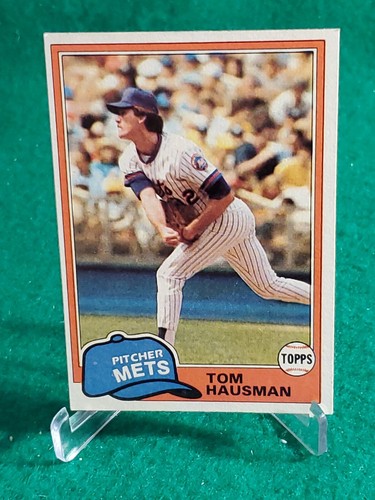 1981 Topps Tom Hausman New York Mets #359 | eBay