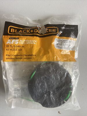 BLACK & DECKER String Trimmer Dual-Line AFS Automatic Feed Spool DF-080 ...
