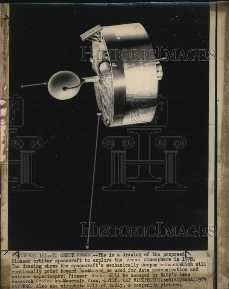 Pioneer Venus Orbiter Spacecraft