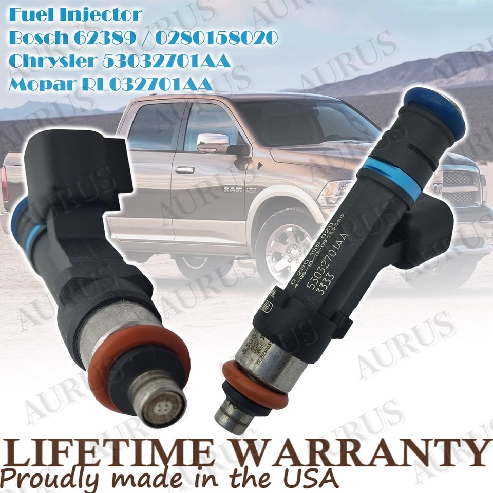 x1 OEM AURUS NEW Fuel Injector for 2011 Ram Dakota 3.7L V6 0280158020 ...