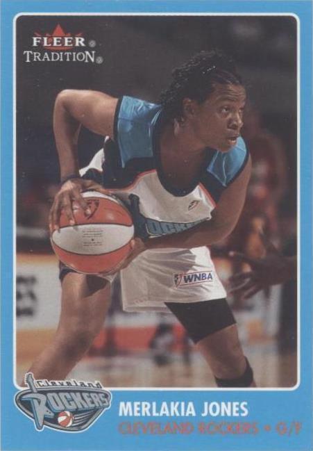 2001 Fleer Tradition WNBA - Merlakia Jones #140 for sale online | eBay