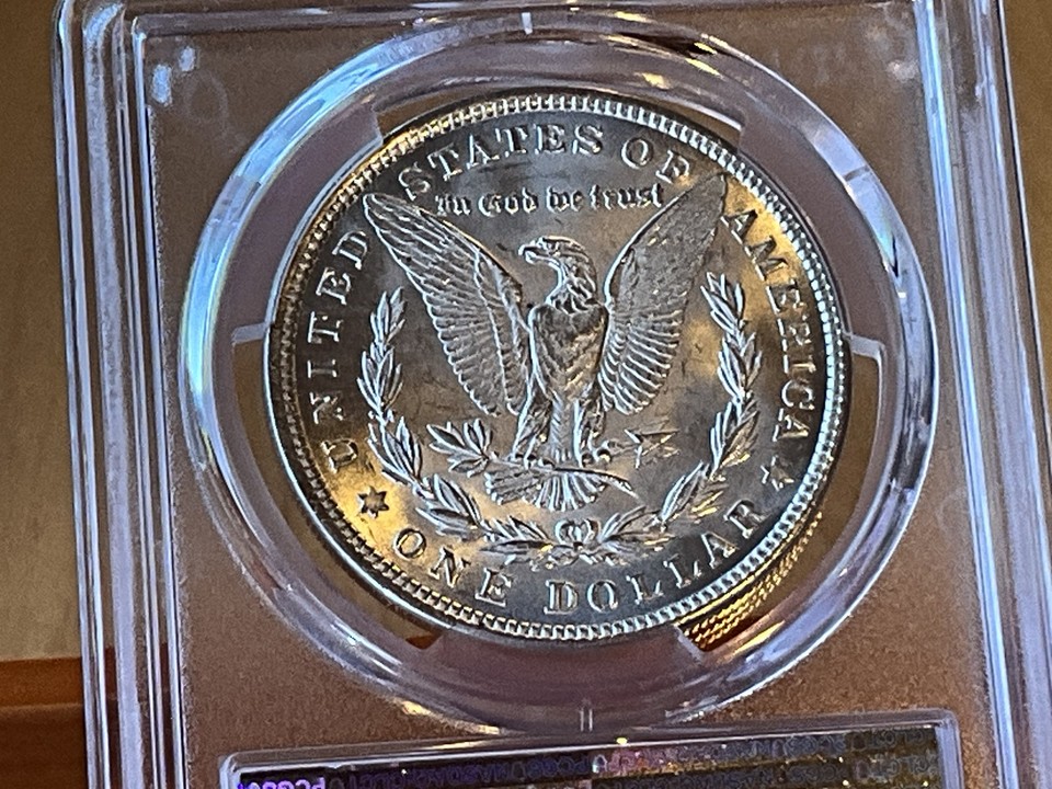 1921 Morgan Silver Dollar $1 Philadelphia Mint PCGS MS64 MS-64 ...