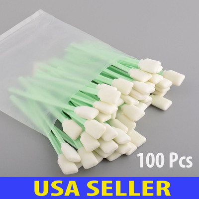 100 Cleaning Swabs Sponge Large Cleaner for Solvent Ink Printer Mimaki ...
