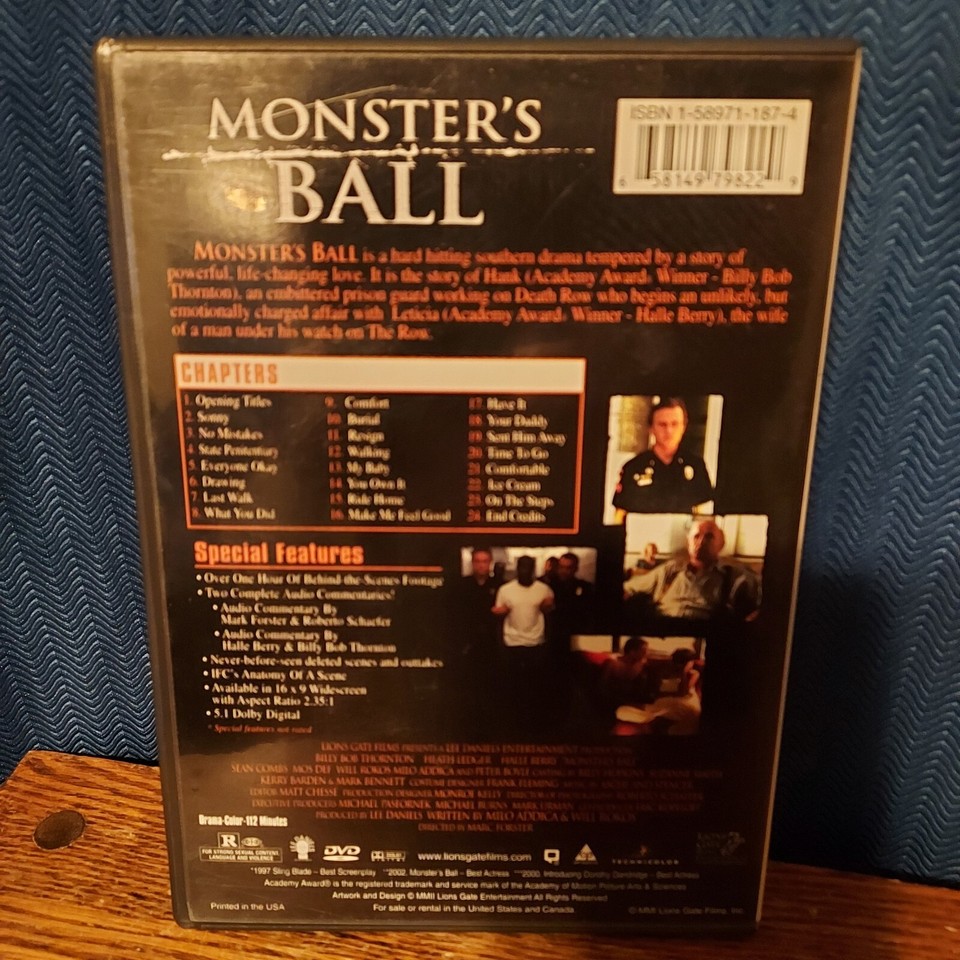 Monster's Ball (DVD, 2001) Pre-Owned Tested Working Great Condition ...