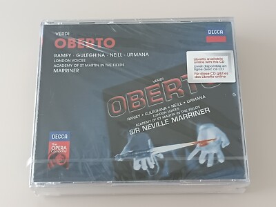 Decca Opera: Verdi Oberto by Marriner / Ramey / Guleghina / Neill (2CD ...