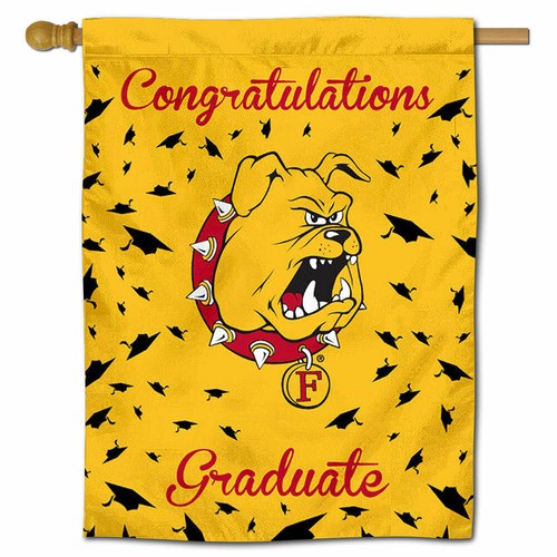 Ferris State University College Graduation Gift Decorative Flag | eBay