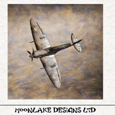 Travel - Spitfire Oil- Fabric Craft Panels in 100% Cotton or Polyester ...