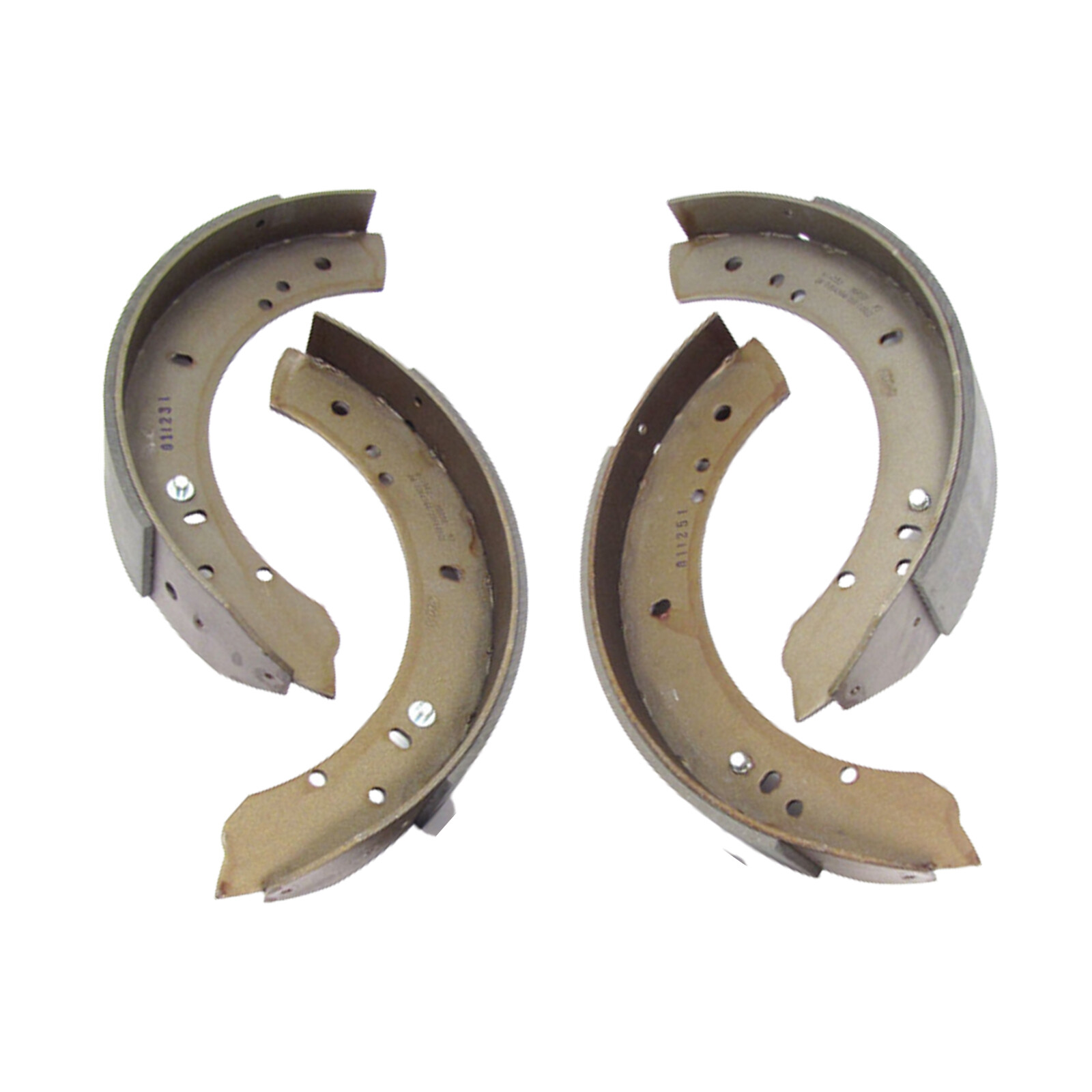 Ford Brake Shoes Set Rear + Wheel Brake Cylinder Not Pre-Mounted MSK164 ...